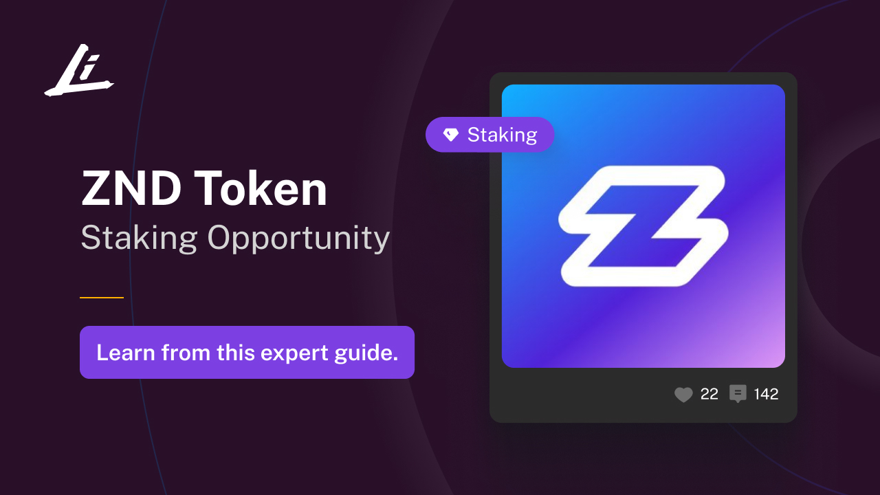 ZND Token Staking Guide (Earn Rewards on $ZND tokens)