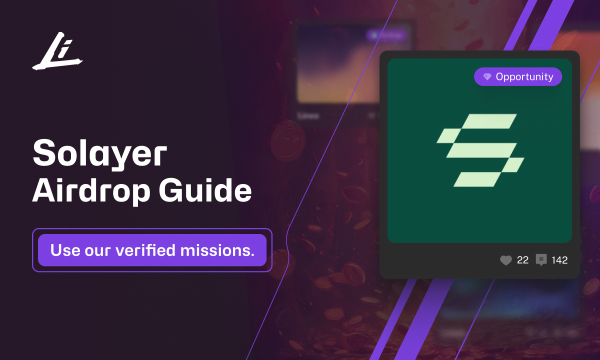 Guide to Solayer Airdrop (Solana Restaking Platform)