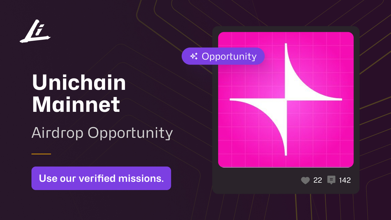 Unichain (From Uniswap Labs): Mainnet Airdrop Opportunity